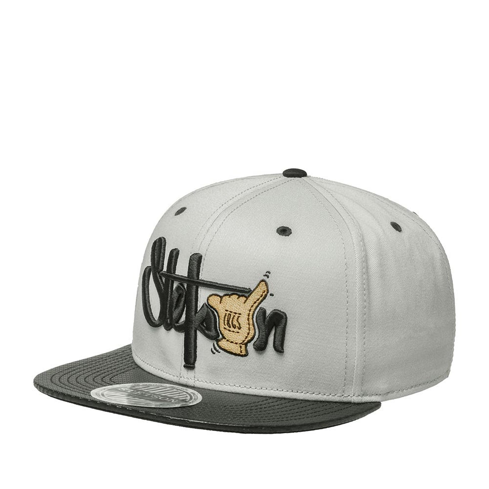Stetson Baseball Cap Shaka Cotton Grey/Black – Capsleb