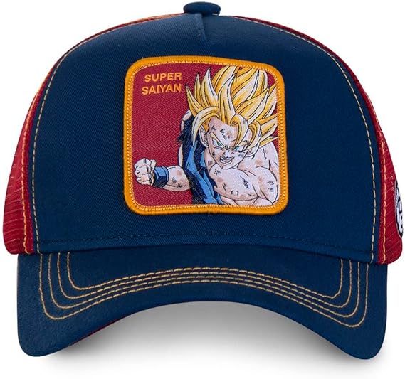 CAPSLAB Dragon Ball Super Saiyan Navy Red – Capsleb