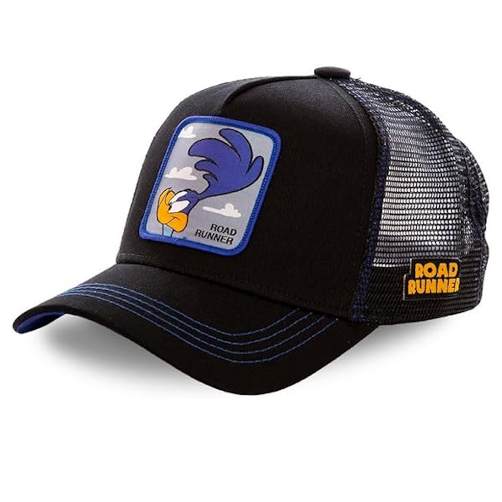 CAPSLAB Looney Tunes Road runner Beep Beep Black – Capsleb